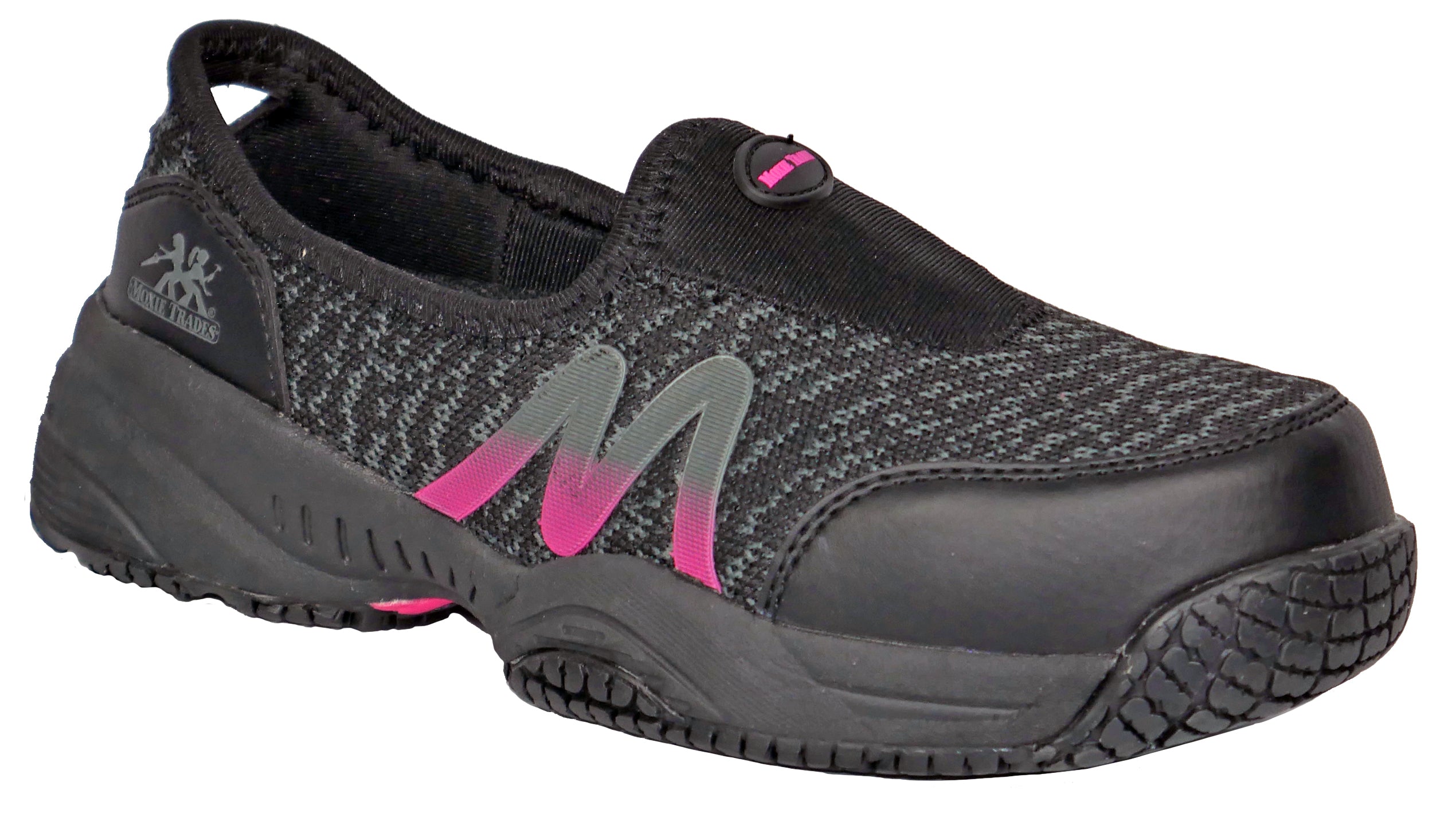 Zena Black Composite Toe Slip-On MT50180